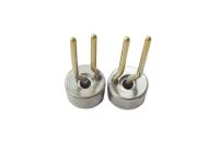 China Hermetic Feedthrough Connectors 4J50 Alloy Pin Electroless Nickel Plating 100MΩ Insulation for sale