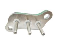 China Dual Ceramic Tinned Solder Tab High-Temp Sealed Terminal for New Energy Electric Compressor 4-10μm Sn for sale