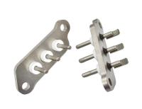 China Nickel-Plated Short Welding Tab Sealed Terminal 30.6mm Needle Length 1000MΩ Insulation Resistance for sale