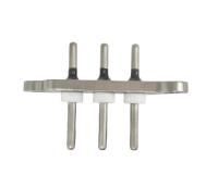 China 40mm Steel Needle for EV Compressor Terminal Insulated 1000MΩ 1000VDC Nickel Plated 3-5μm for sale