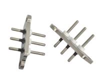 China 40mm Steel Needle for EV Compressor Terminal Insulated 1000MΩ 1000VDC Nickel Plated 3-5μm for sale