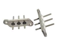 China 40mm Steel Needle for EV Compressor Terminal Insulated 1000MΩ 1000VDC Nickel Plated 3-5μm for sale