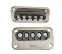 China Screw Connection Terminal Plate 220V SUS304 Stainless Steel for Electrical Equipment for sale