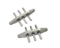 China SUH446 Stainless Steel Pins with 2-5μm Nickel Plating for 30A Compressor Sealed Terminal for sale