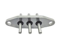 China SUH446 Stainless Steel Pins with 2-5μm Nickel Plating for 30A Compressor Sealed Terminal for sale