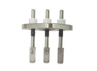 China SUH446 Steel Needle 37.6mm Nickel Plated 2-5μm for New Energy Vehicle Compressor Sealed Terminal for sale