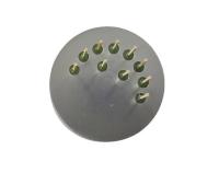 China 321 Stainless Steel Long Needle Pin Gold Plated 30μin for 10 Core Connector Hermetic Seal for sale
