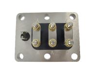 China Electroless Nickel Plating Connection Terminal Block 3000VAC 2000MΩ for sale