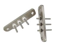 China Panel Mount Hermetic EV Connector 20A -40C to 150C Glass Ceramic Insulator for Extreme Environments for sale