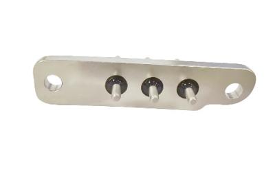 China Panel Mount Hermetic EV Connector 20A -40C to 150C Glass Ceramic Insulator for Extreme Environments for sale