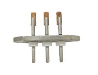 China Panel Mount Hermetic EV Connector 20A IATF16949 Glass Ceramic Insulator for sale