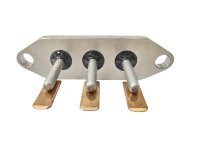 China Panel Mount Hermetic EV Connector 20A IATF16949 Glass Ceramic Insulator for sale