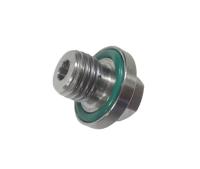 China Stainless Steel Magnetic Drain Plug M12 x 1.5 Thread with 12mm Hex Head for Automotive Applications for sale