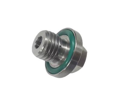 China Stainless Steel Magnetic Drain Plug M12 x 1.5 Thread with 12mm Hex Head for Automotive Applications for sale