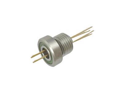 China Hermetic Feedthrough Connectors Electroless Nickel Plating 100MΩ 500VDC Insulator Resistance 304 Stainless Steel for sale