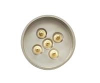 China Hermetic Feedthrough Connectors Mounting Screw 20-28 AWG 500V Stainless Steel for sale