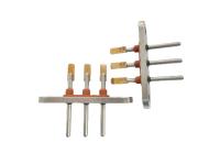 China No. 45 Steel Hermetic Terminal 44.5mm Glue Injected for AC Compressor 30A 3000VAC for sale