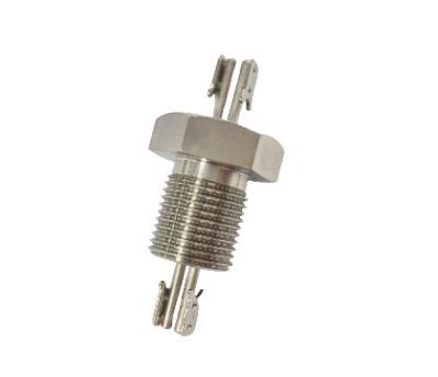 China Hermetically Sealed Terminal SUH446 Steel Pin 304 Steel Body 3.0MPa for Industrial Applications for sale