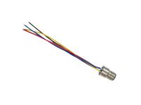 China Hermetic Feedthrough Connector 4 Pin 100MΩ 100VDC Stainless Steel CORNING 9013 Glass for sale