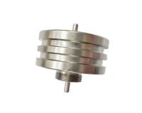 China 304 Stainless Steel Hermetic Feedthrough Connector Single Pin 4.0MPa 500V for sale
