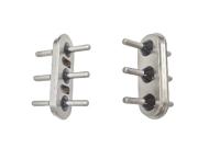 China Panel Mount Hermetic Compressor Terminals 25A 220V Stainless Steel Pins for sale