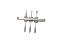 China Hermetic Compressor Terminals 10A 220V Panel Mount -40°C to 150°C Stainless Steel Pins for sale