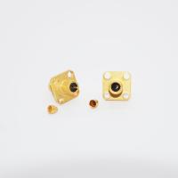China Hermetic Feedthrough Connector 100MΩ 1000VDC -55°C to 200°C Single Multi Pin Male Female for sale