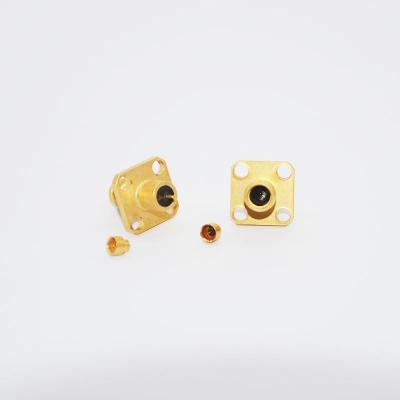 China Hermetic Feedthrough Connector 100MΩ 1000VDC -55°C to 200°C Single Multi Pin Male Female for sale