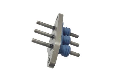 China Hermetic EV Connector 150°C Temperature Rating 500V Nickel Plated IATF16949 for sale
