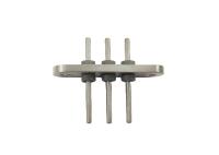 China SSCore Hermetic Compressor Terminals 25A 220V SUH446 Stainless Steel Pins for Heavy Duty Air Compressors for sale
