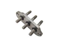China Hermetic Compressor Terminals 45 Steel Body 10A Current 1000M Insulation for AC Compressor for sale
