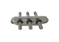 China Hermetic Compressor Terminals 45 Steel Body 10A Current 1000M Insulation for AC Compressor for sale