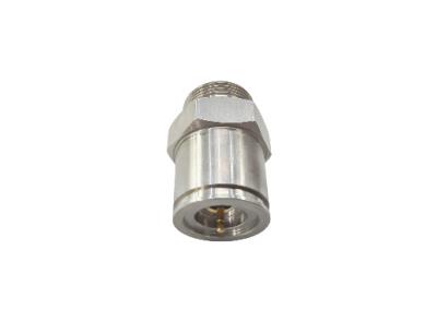 China Stainless Steel Hermetic Feedthrough Connector Single Pin 4J50 Gold Plated 5A for sale
