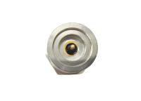 China Stainless Steel Hermetic Feedthrough Connector Single Pin 4J50 Gold Plated 5A for sale