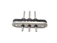 China SUH446 Stainless Steel Fridge Compressor Terminals 10A 3 Pin -70°C to 300°C for Industrial Refrigeration for sale