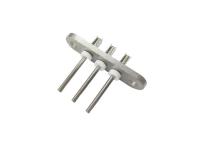 China Hermetic Compressor Terminals 14-12 AWG 25A Polypropylene Insulation Electroless Nickel Plating for sale
