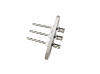 China Hermetic Compressor Terminals 14-12 AWG 25A Polypropylene Insulation Electroless Nickel Plating for sale