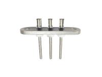 China Hermetic Compressor Terminals 14-12 AWG 25A Polypropylene Insulation Electroless Nickel Plating for sale