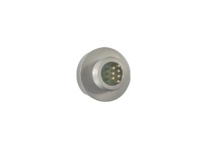 China Stainless Steel Hermetic Feedthrough Connector 20-28 AWG 10000V Leak Rate 1x10-9 for sale