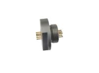 China Stainless Steel Hermetic Feedthrough Connector 20-28 AWG 10000V Leak Rate 1x10-9 for sale