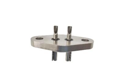 China Hermetic EV Connector Type 2 Panel Mount 30A 12-24V Nickel Plated Ceramic for sale