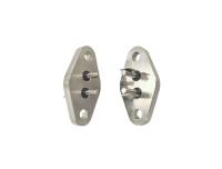 China Hermetic EV Connector Type 2 Panel Mount 30A 12-24V Nickel Plated Ceramic for sale