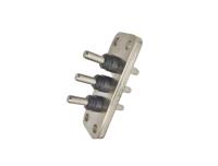 China 600V Rated Connection Terminal Plate 30g Smooth Surface Board Terminal for sale