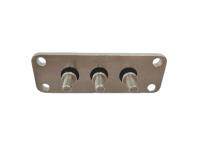 China Sscore Connection Terminal Plate 600V 300A Smooth Surface 6.2mm x 42.5mm x 42.5mm IATF16949 for sale