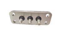 China 600V Rated Connection Terminal Plate 30g Smooth Surface Board Terminal for sale