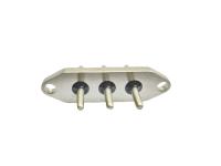 China Hermetically Sealed Terminal 5.0MPa Burst Test 20A Gold Contact Plating for sale