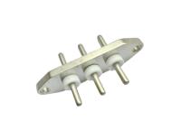 China Hermetically Sealed Terminal 5.0MPa Burst Test 20A Gold Contact Plating for sale