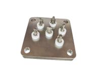China 14-4 AWG Screw Clamp Connection Terminal Plate 600V UL94V-0 for sale