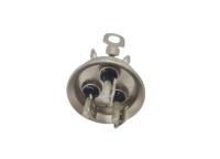 China SSCore Fridge Compressor Terminals 28.58mm Mounting Hole 10A Electroless Nickel for sale
