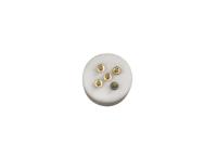 China Hermetic Feedthrough Connector 5 Pin Glass Insulation 10^10 Ohms 4.0MPa Sealing for sale